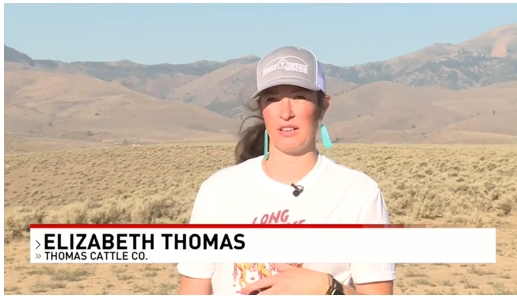 Discussing Drought in Idaho with CBS Channel 2 Boise – Thomas Cattle ...
