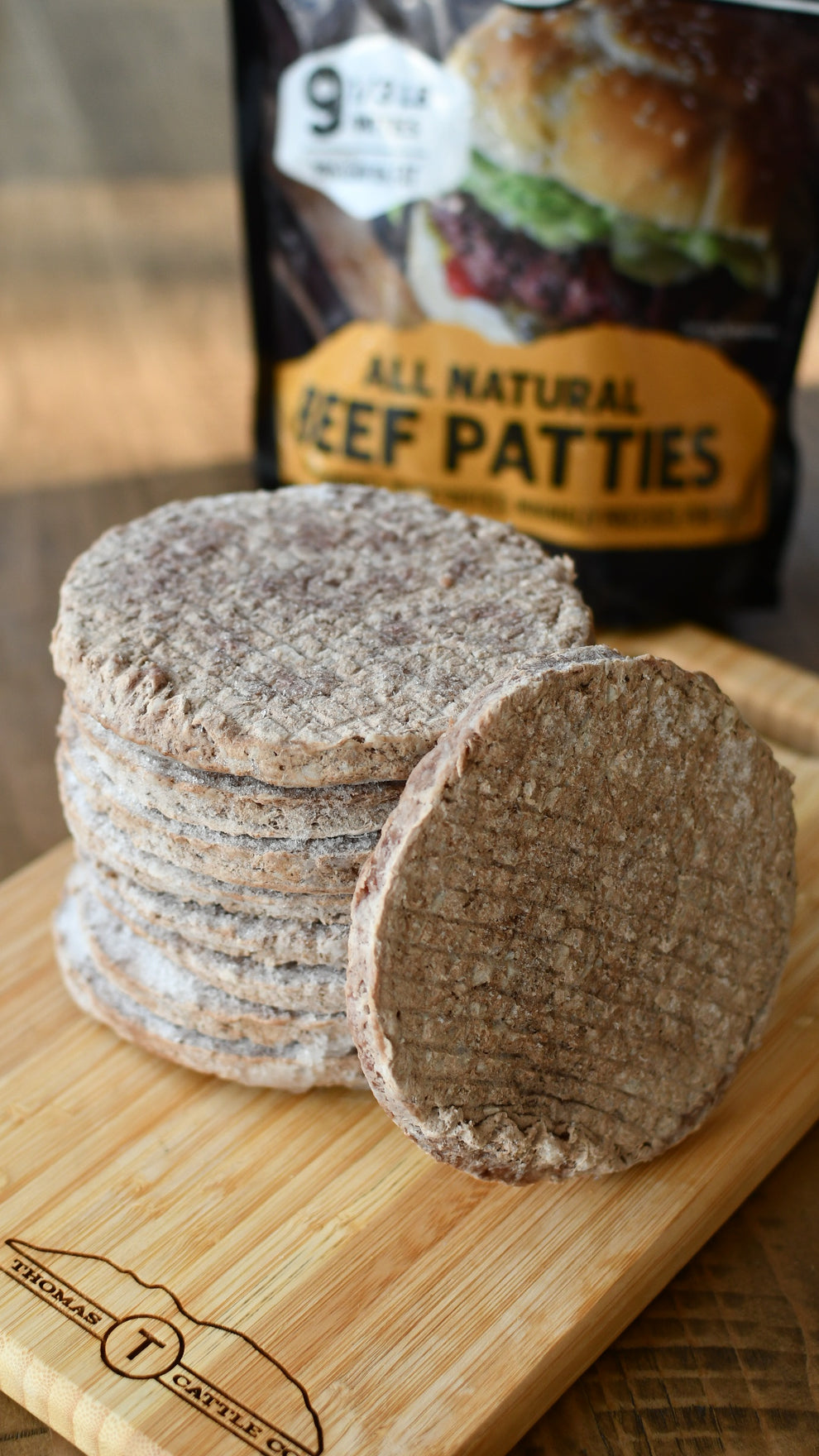 Buy Local Premium Quality Ground Beef Patties – Thomas Cattle Company