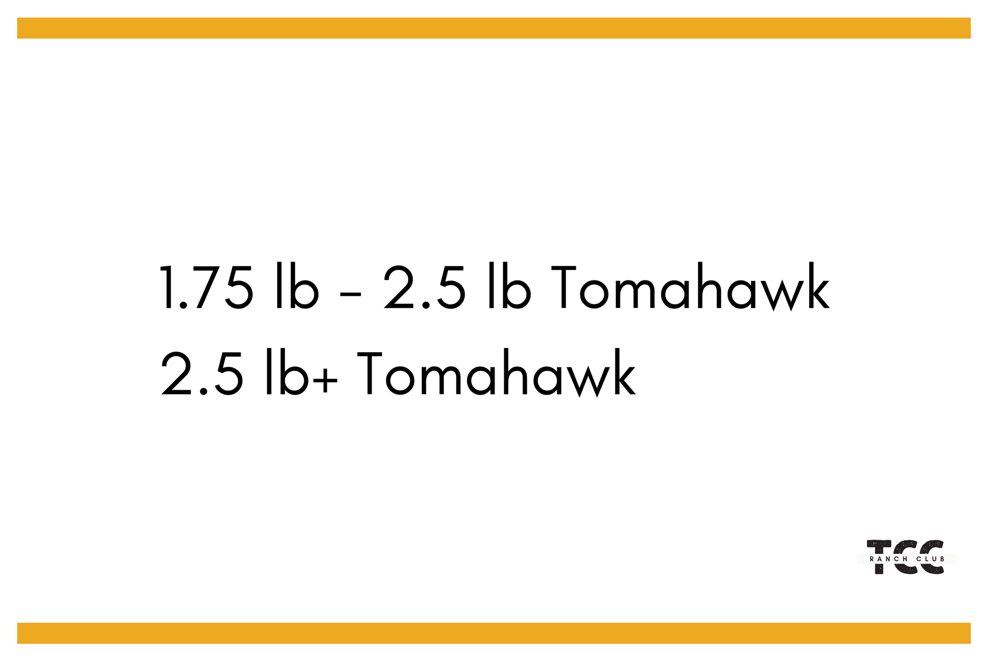 Ranch Club Add On - Tomahawk Steak – Thomas Cattle Company